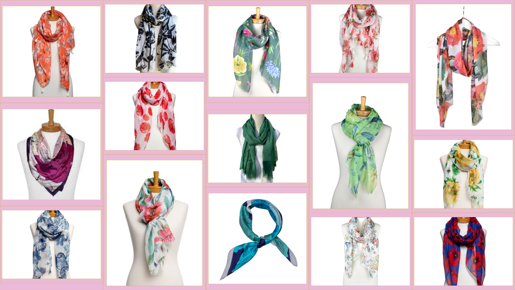 Feminine, Stylish and Affordable Ladies Scarves – The Pretty Scarf Co