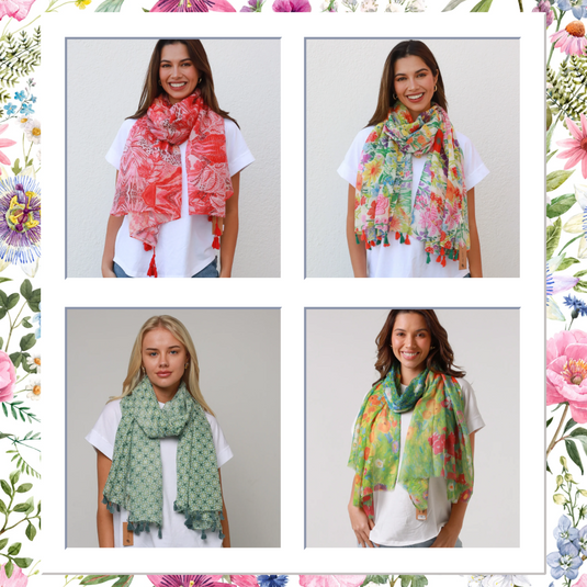 Scarves, Women’s Scarves Australia – The Pretty Scarf Co